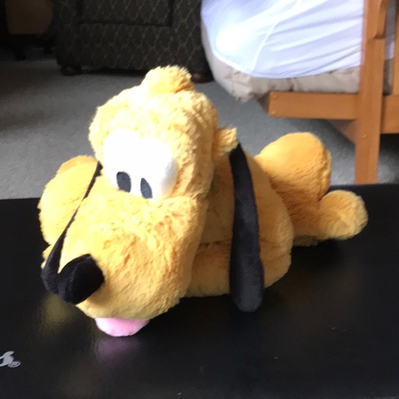 Disney | Toys | Disney Pluto Stuffed Animal Super Soft Plush | Poshmark